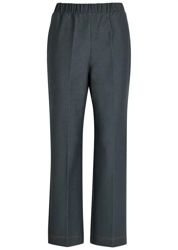 Max Mara Straight-leg Stretch-denim Trousers