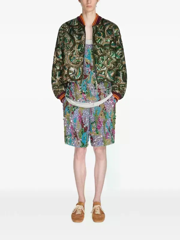 Dries Van Noten Suede Sneaker Mules
