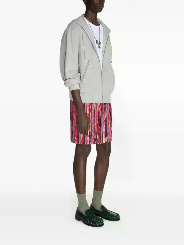 Dries Van Noten Zip-fastening Hooded Sweatshirt