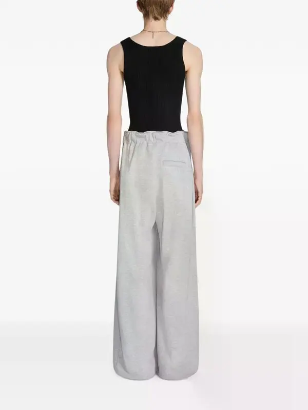 Dries Van Noten Pleated Wide-leg Sweatpants