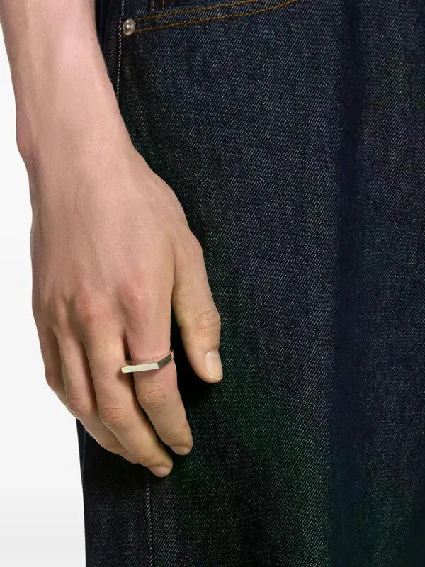 Dries Van Noten Tone Signet Ring