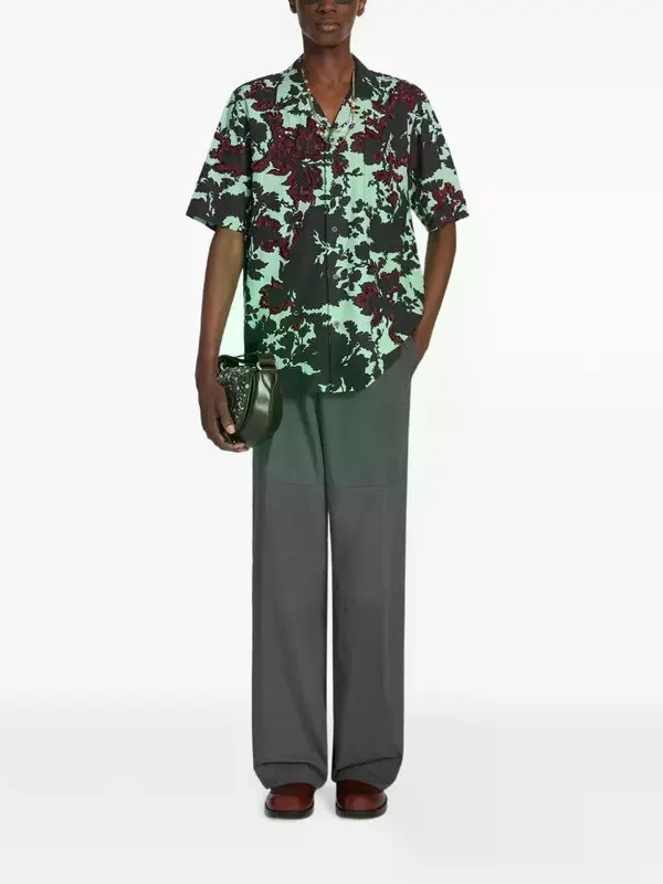 Dries Van Noten Leather Clogs