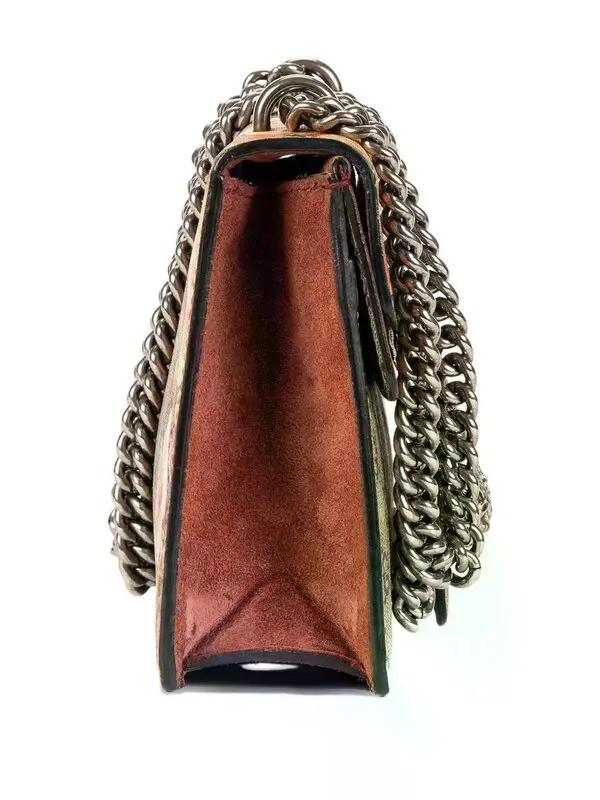Gucci Floral Print Chain Bag