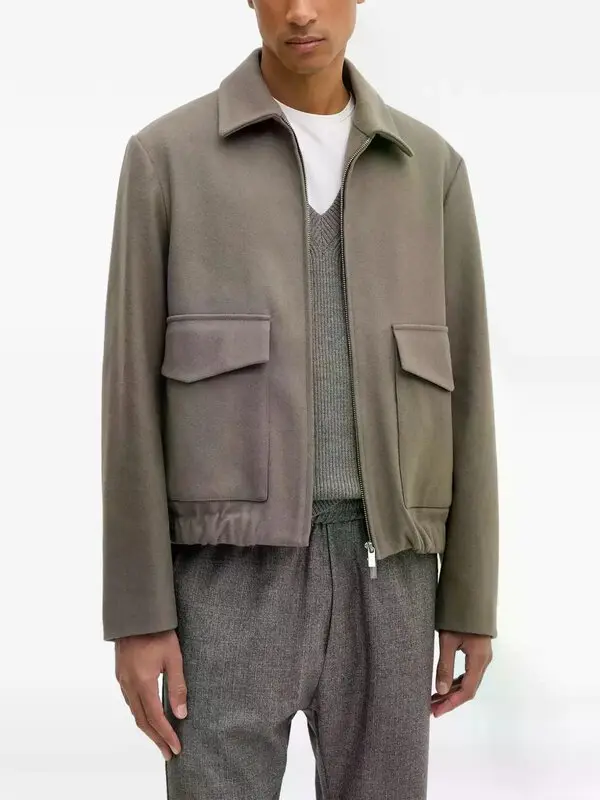 Barena Venezia Zip-up Jacket - Grey