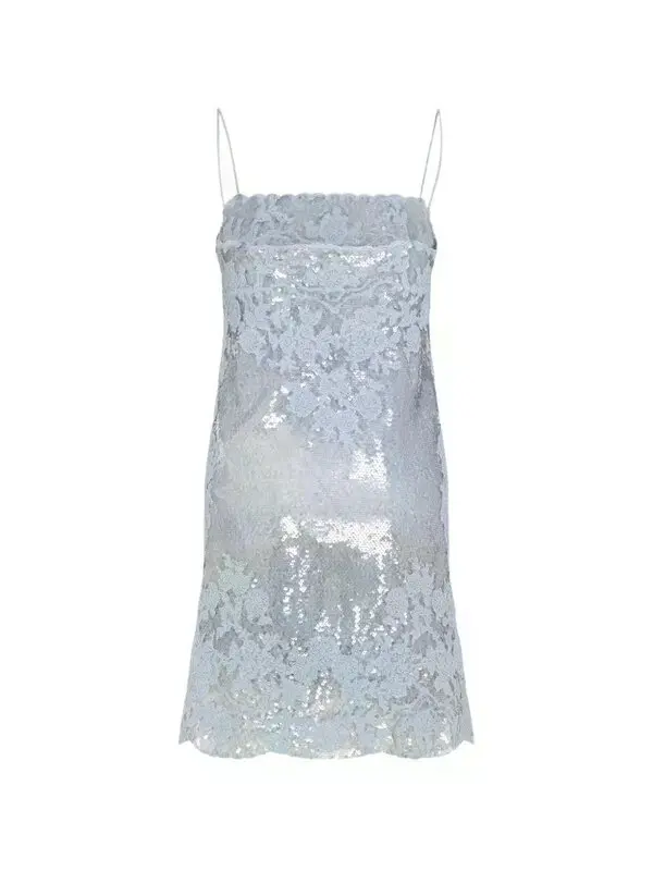 Ermanno Scervino Sequin Lace Mini Dress
