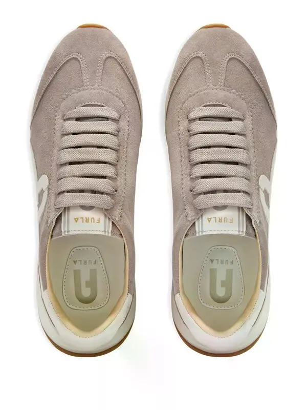 Furla Lace-up Sneakers With Logo Detail
