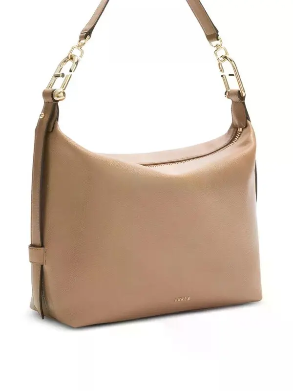 Furla Medium Tonie Textured Tote Bag - Neutrals