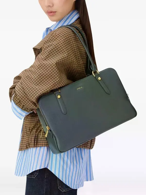 Furla Logo Lettering Tote Bag