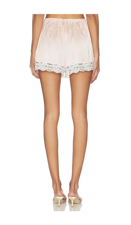 Tularosa Coline Short With Lace Trim - Blush