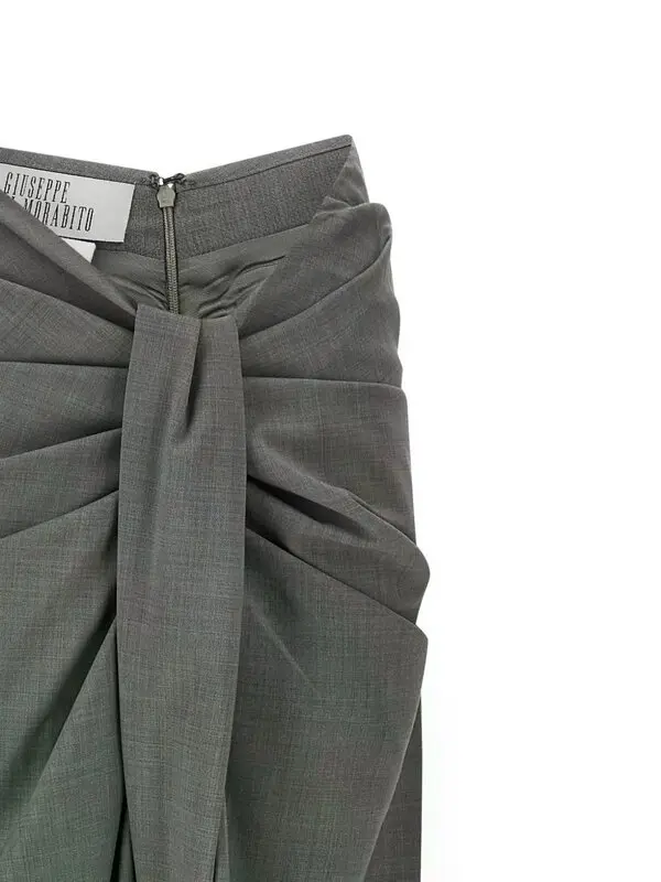 Giuseppe Di Morabito Draped Asymmetric Trousers