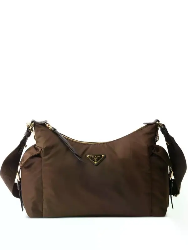 Prada Large Explore Shoulder Bag - Brown