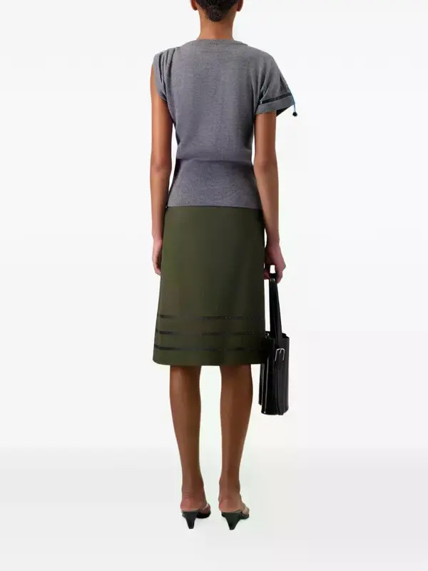 Coperni Cap-sleeve Logo Detail T-shirt