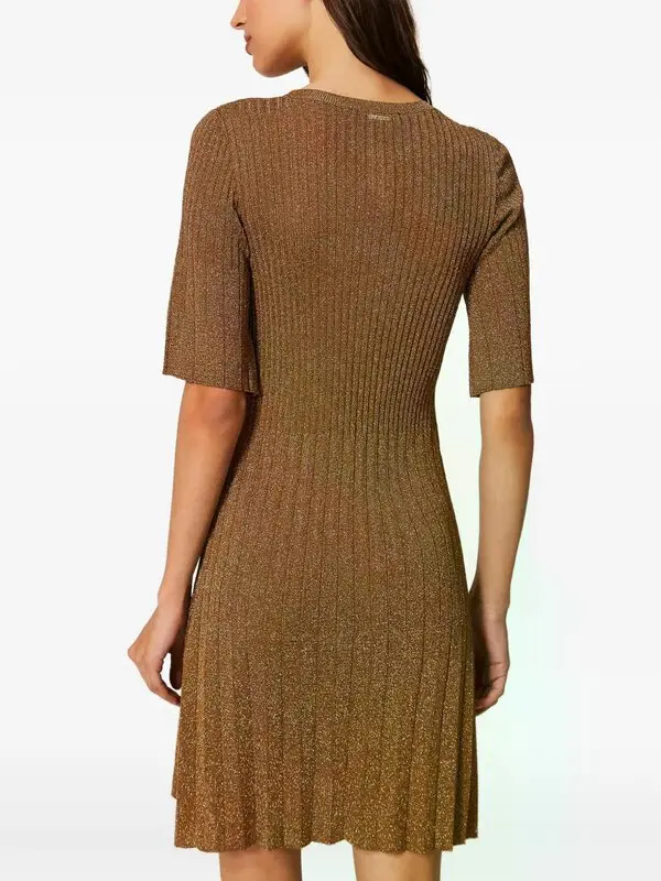 TWINSET Lurex Knit Dress