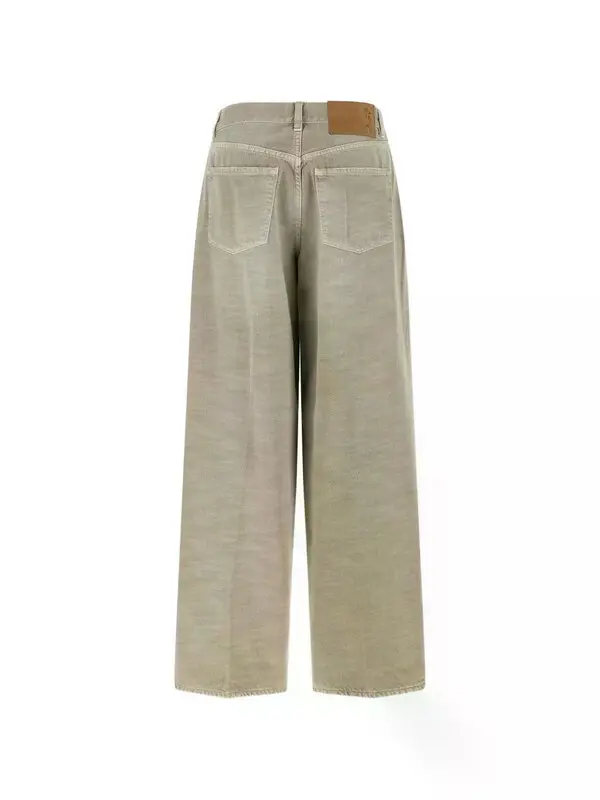 HAIKURE Bethany Wide-leg Jeans - Neutrals