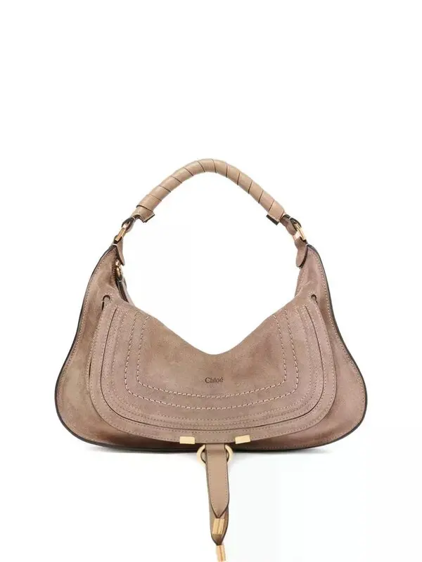 Chloé Marcie Small Shoulder Bag - Brown