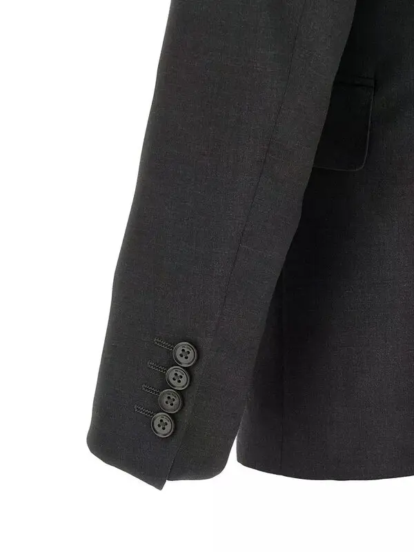 Pal Zileri Lord Double-breasted Brooch-detail Suit