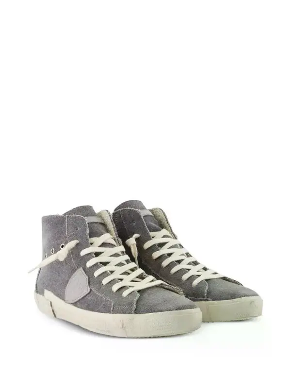 Philippe Model Canvas Lace-up Sneakers