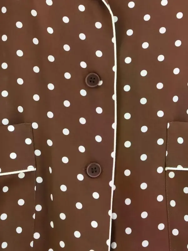 P.a.r.o.s.h Polka Dot Button Shirt