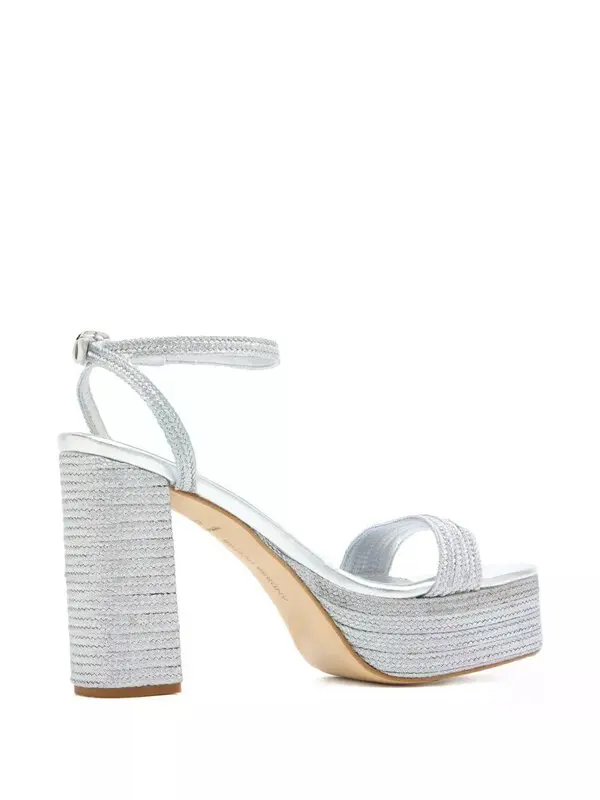 ANDREA GOMEZ Platform Heeled Sandals