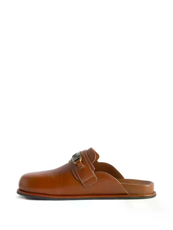 Zadig&Voltaire Angie Leather Mules - Brown
