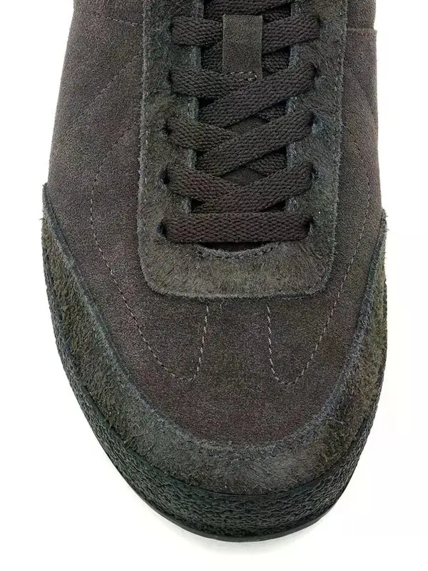 ALLSAINTS Suede Lace-up Sneakers - Brown