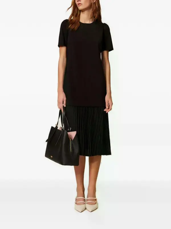 TWINSET Recycled Crêpe De Chine Midi Dress