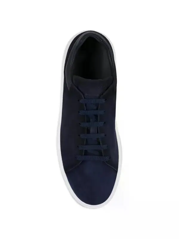 To Boot New York Rocco Suede Trainers - Blue