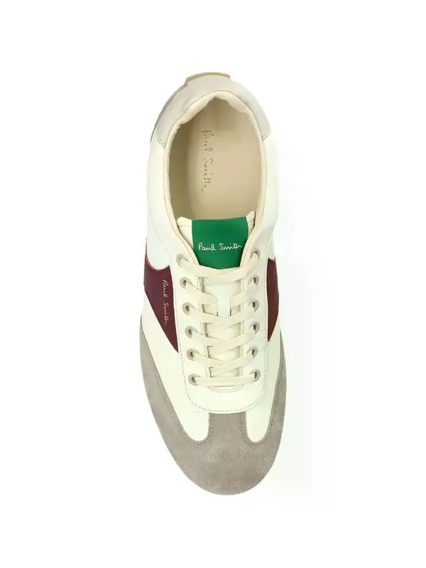 Paul Smith Panelled Suede Lace Up Sneakers