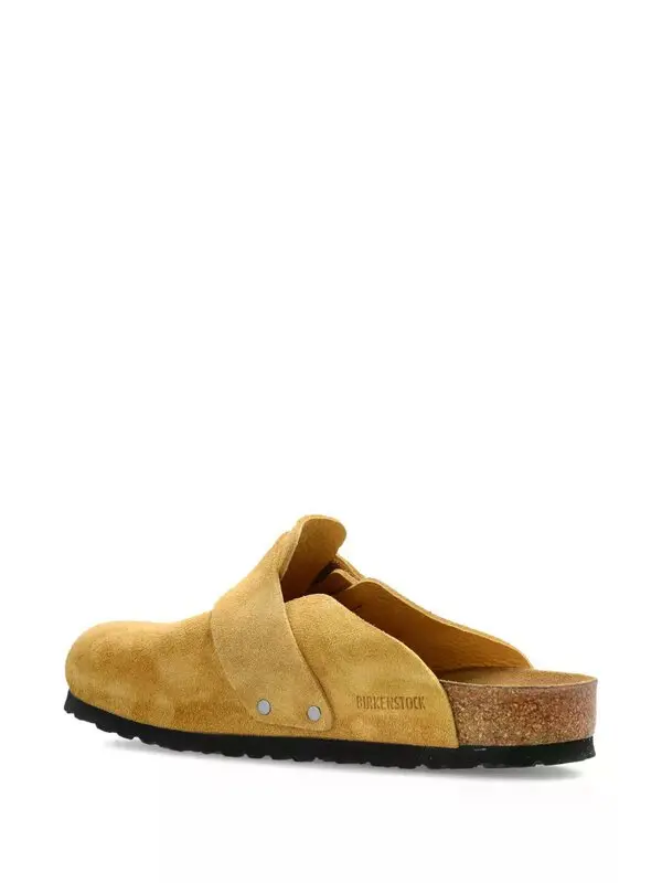 BIRKENSTOCK Loma Flat Mules In Suede - Neutrals