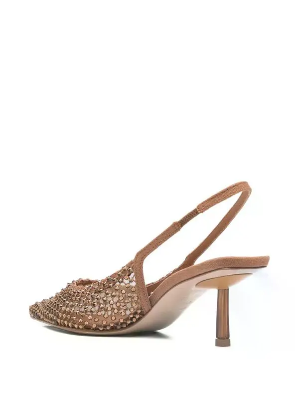 LE SILLA Gilda Pointed-toe Slingback Pumps