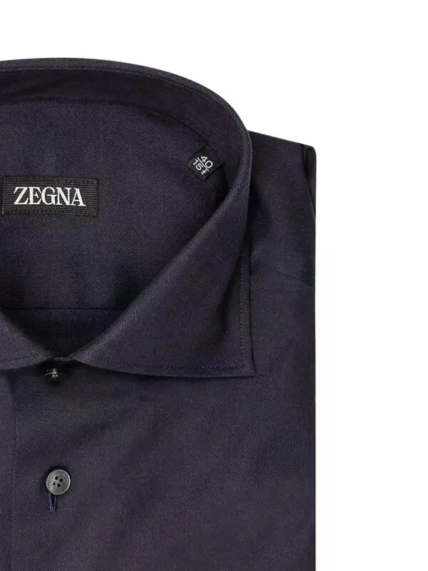 Zegna Buttoned Shirt - Blue