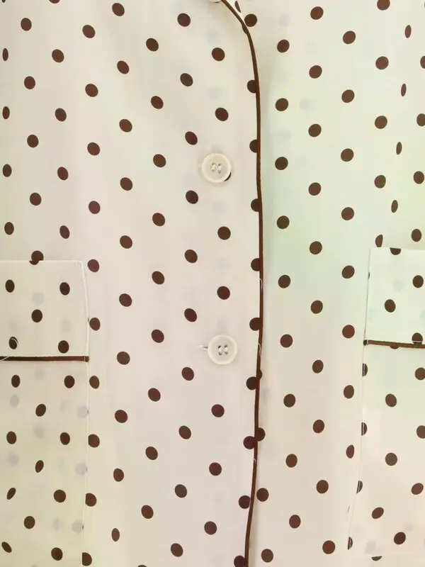 P.a.r.o.s.h Polka-dot Pattern Shirt - Neutrals