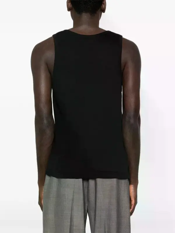 Studio Nicholson Ribbed Knit Vest