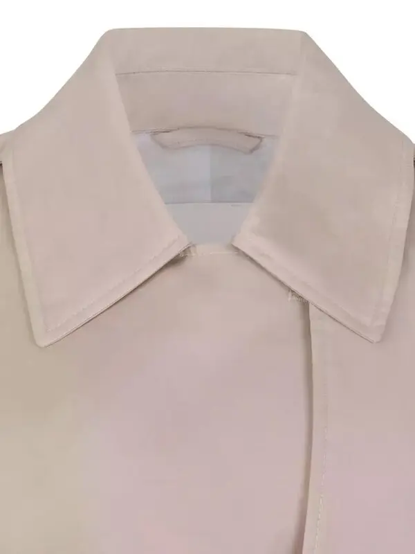 Calvin Klein Buttoned Belted Jacket