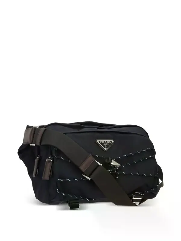 Prada Speedrock Logo-plaque Shoulder Bag