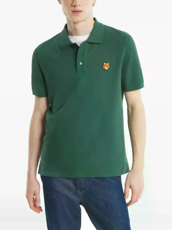 Maison Kitsuné Fox Head Polo Shirt