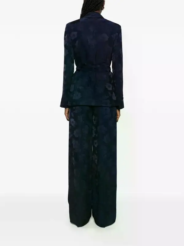 FORTE_FORTE Floral Tie Jacket