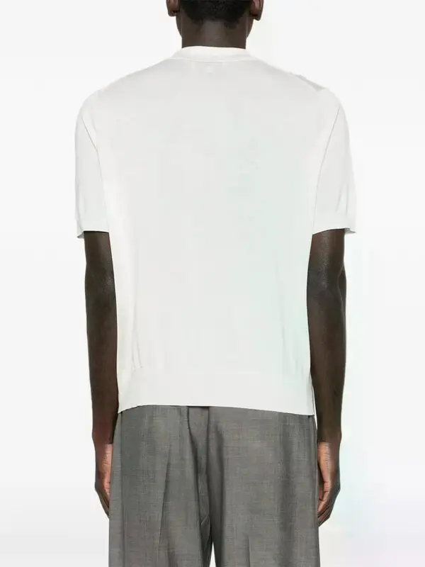Studio Nicholson Arieta Buttoned Polo Shirt - Neutrals
