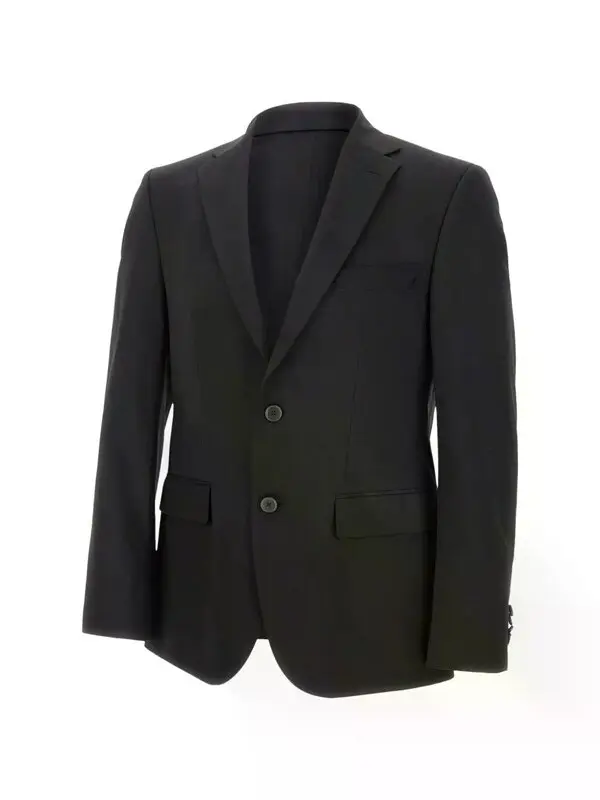 BOSS H-harvey Flap-pocket Blazer - Black