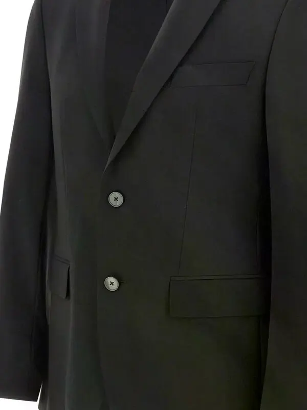 BOSS H-harvey Flap-pocket Blazer - Black