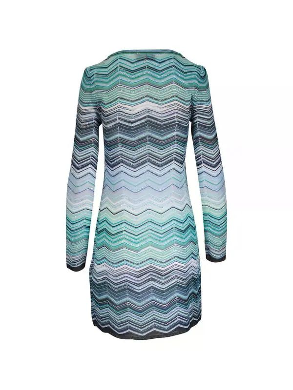 Missoni Chevron Knit Mini Dress