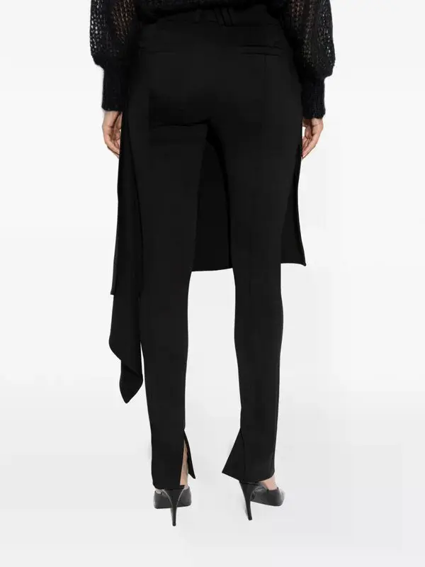 Attico Asymmetric Layered Trousers