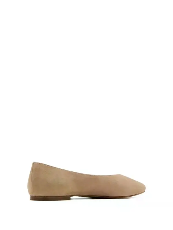HOUSE OF BALLERINAS Michelle Pointed Ballet Flats - Neutrals