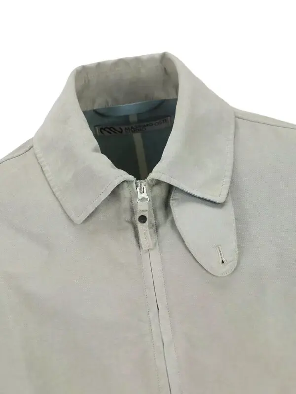 MASSIMO OSTI STUDIO Polo Collar Bomber Jacket