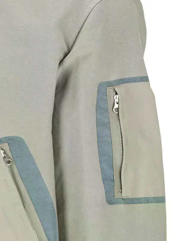 MASSIMO OSTI STUDIO Polo Collar Bomber Jacket