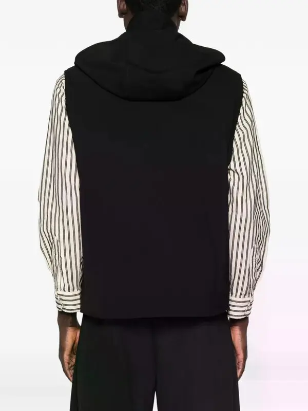 Emporio Armani Hooded Zip Gilet
