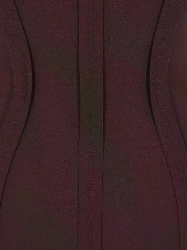 Elisabetta Franchi Panelled Midi Dress