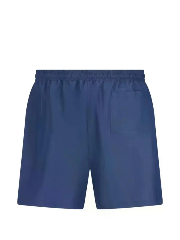 Brunello Cucinelli Logo-detail Swim Short - Blue