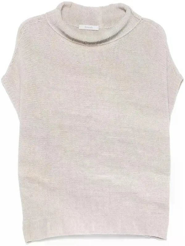 Kristensen Du Nord Cashmere Blend Roll Neck Sweater - Neutrals