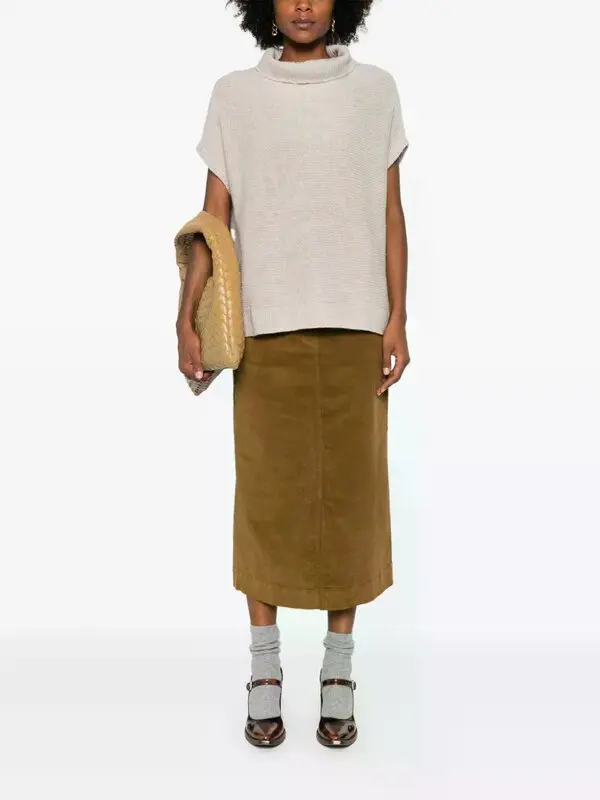 Kristensen Du Nord Cashmere Blend Roll Neck Sweater - Neutrals